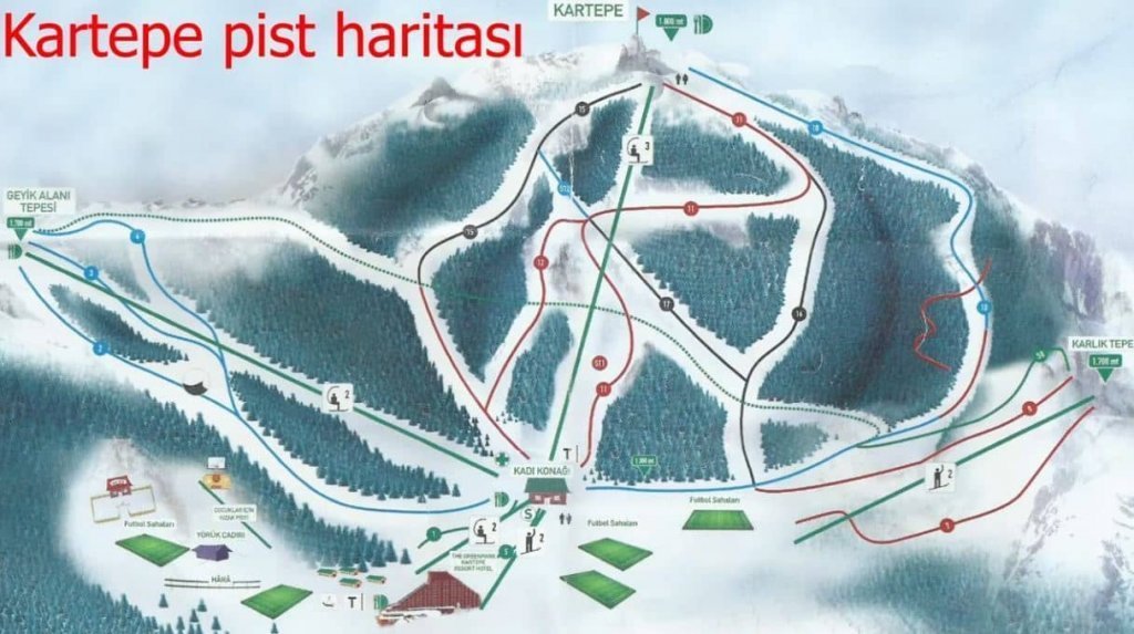 Kartepe Kayak Merkezi Fiyatları 2024 (Giriş ,Otel , Kayak Takımı ...